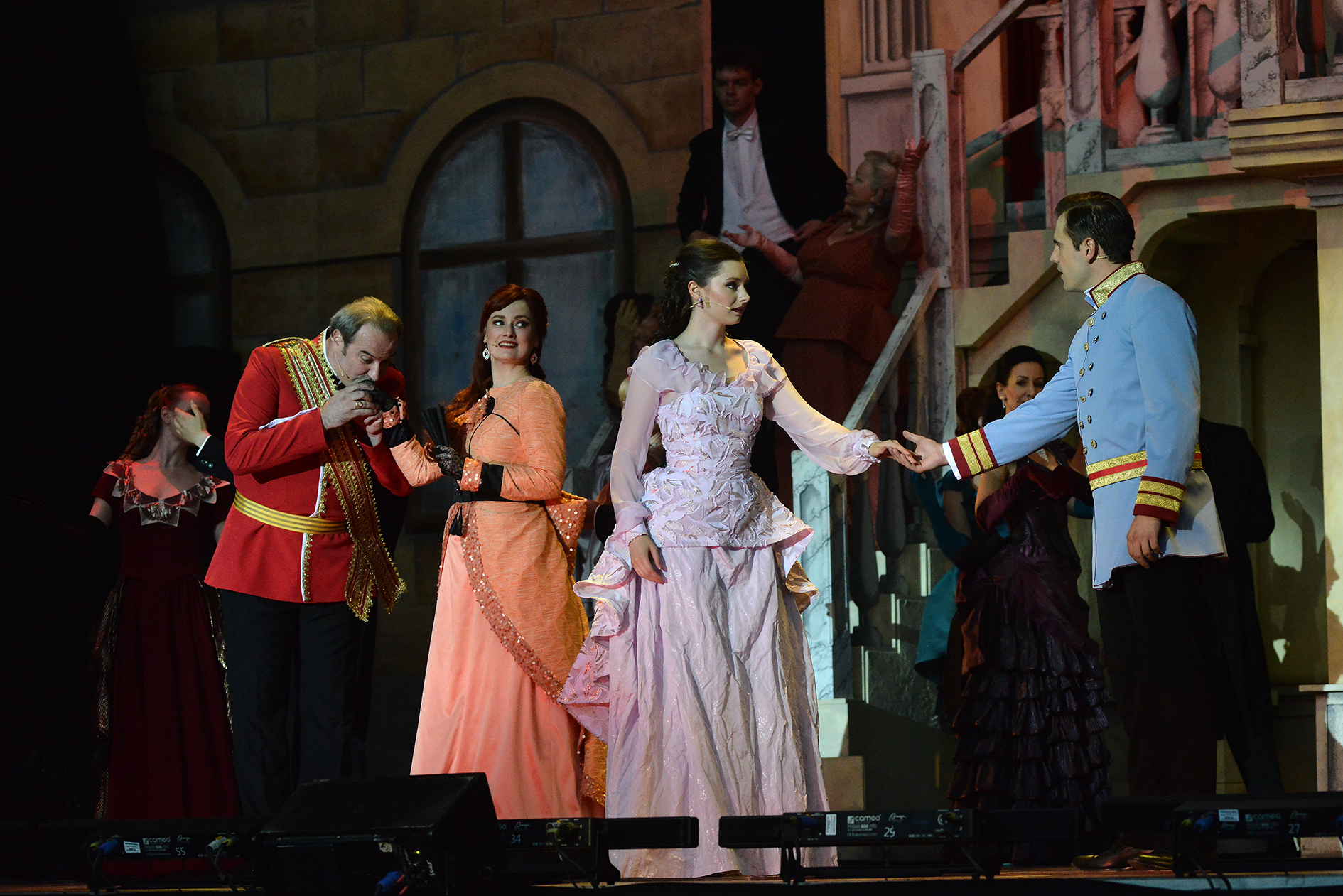 Rudolf musical próbafotók (főszerepben: Kocsis Dénes, Nagy Alma Virág ...